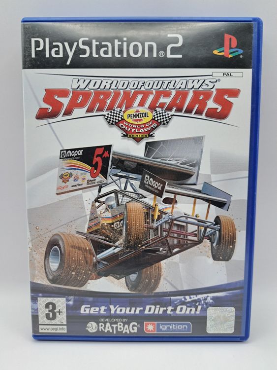 World Of Outlaws Sprint Cars (Playstation 2/PS2) (Gebraucht) in Balgach ...
