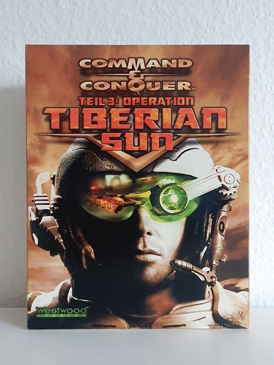 PC Game Command & Conquer 3 - Tiberian Sun (1999) Big Box (Gebraucht ...