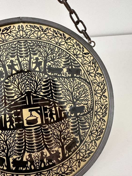 David Regez Scherenschnitt Original Bild Aufhänger signiert (Gebraucht) in Ebikon für CHF 40 ...