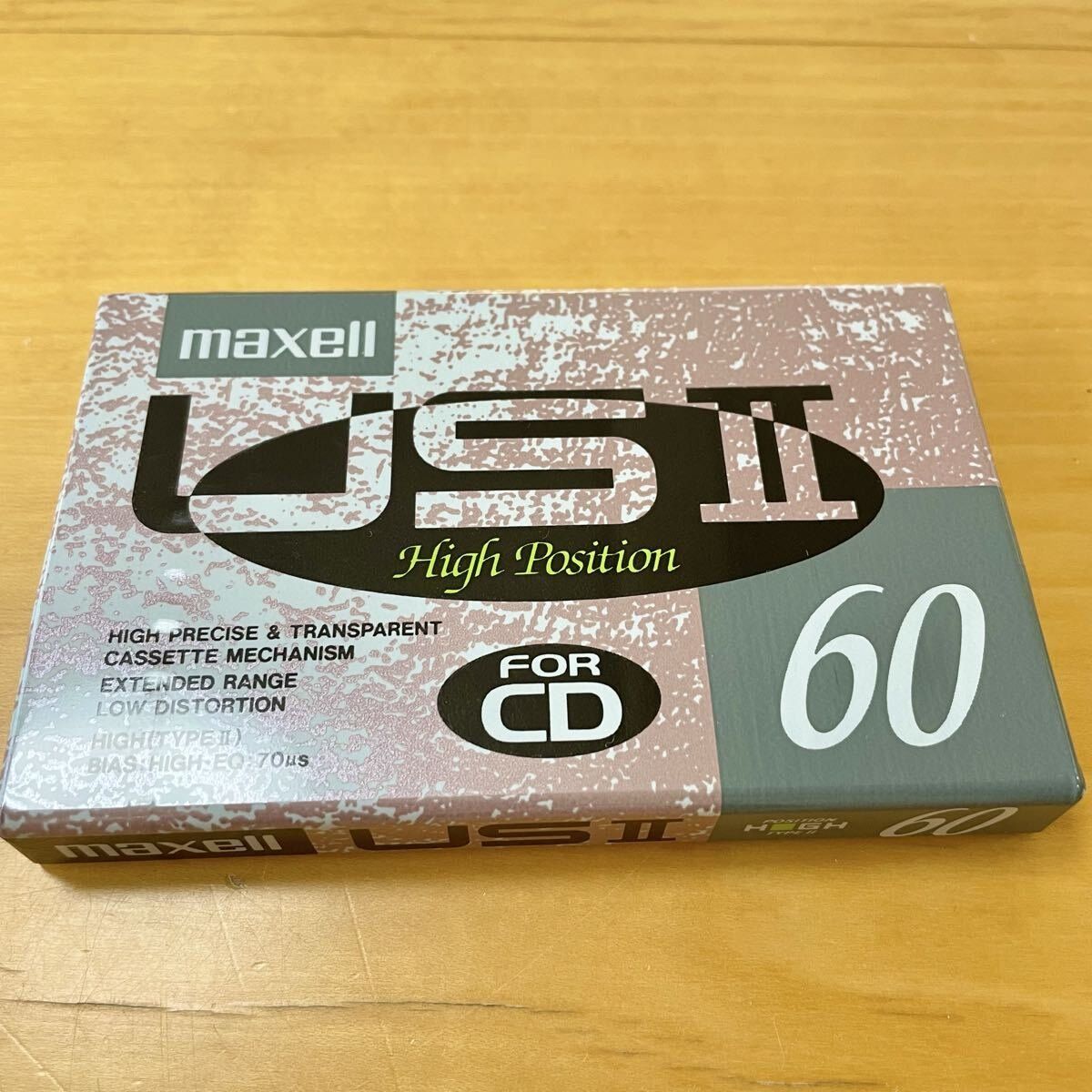 MAXELL US-II 60 Minuten Type II Chrom Audio Kassette selten! (Neu und originalverpackt) in ...