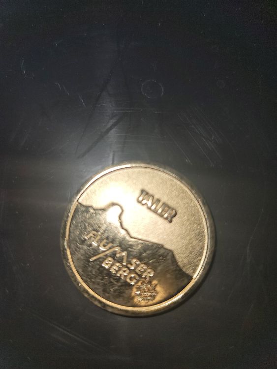 Flumserberg Taler, Flumser Souvenir, Schweizer Alpengold (Gebraucht) in ...