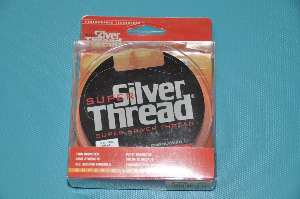 Monofile Copolymer Angelschnur, 8lb/3.5kg, von Silver-Thread (Neu und ...