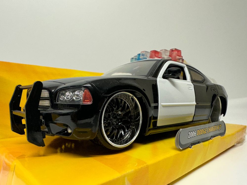 Dodge Charger R/T 1:24, Police/Polizei Optik, JadaToys (Gebraucht) in ...