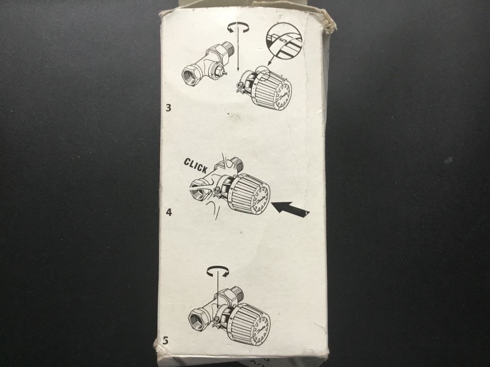 Danfoss Thermostatkopf mit Fernfühler 3m. für RA/VL 26mm. (Neu und ...