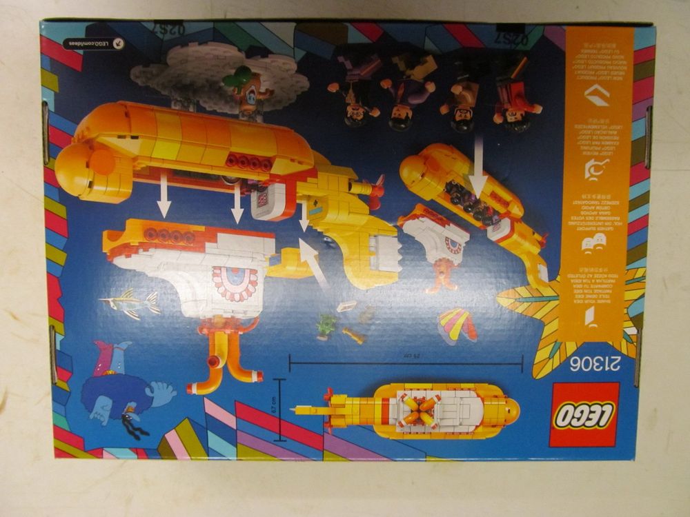 THE BEATLES YELLOW SUBMARINE LEGO 21306 IDEAS NO. 15 | Kaufen auf Ricardo