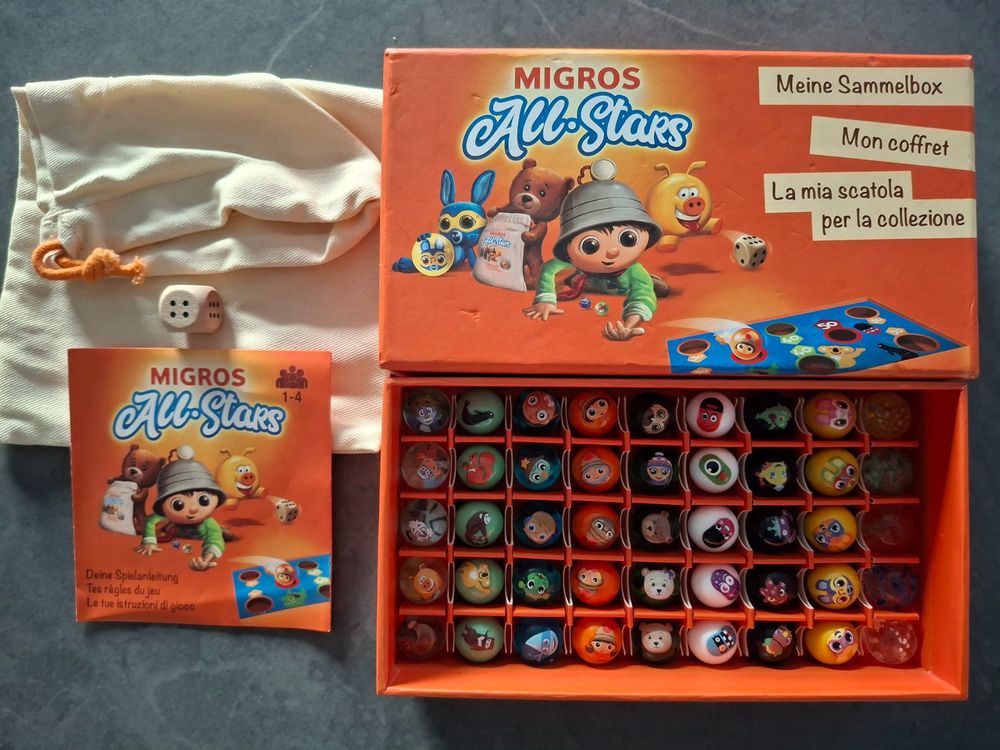 Migros All-Stars komplett (Gebraucht) in Genestrerio für CHF 5 – mit ...