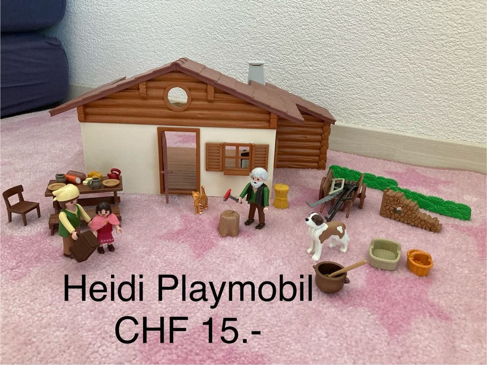 Heidi Playmobil Set - Guter Zustand (Gebraucht) in Kaltbrunn für CHF 1 ...