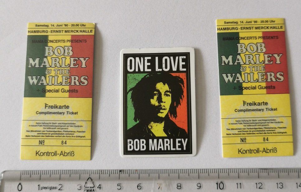 Bob Marley - 3 Sticker (Neu (gemäss Beschreibung)) in Wilen b. Wollerau ...