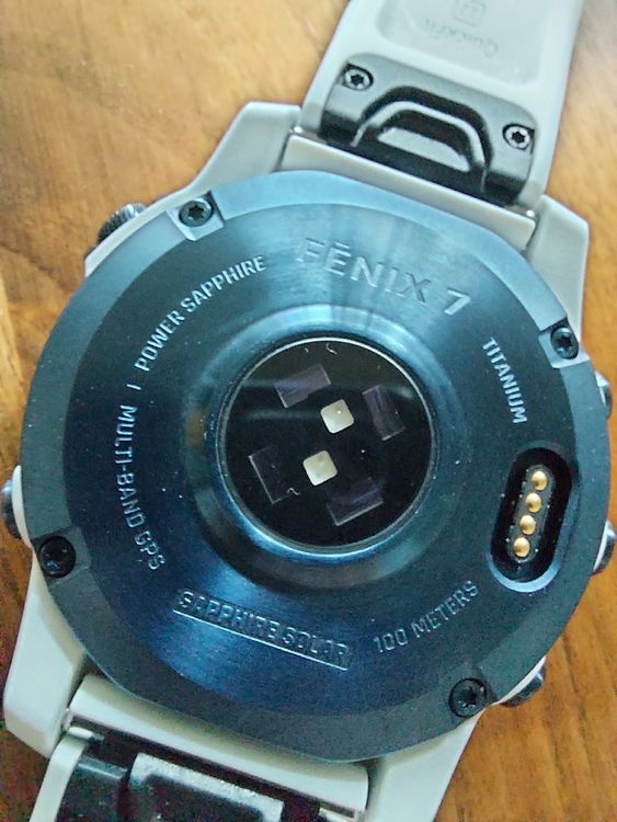 Garmin Fenix 7, Saphire Solar Blue Titanium / White, 47mm (Neu (gemäss ...