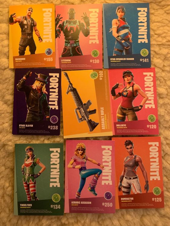FORTNITE KARTEN 9-PACK (Gebraucht) in Basel für CHF 6 – mit Lieferung ...