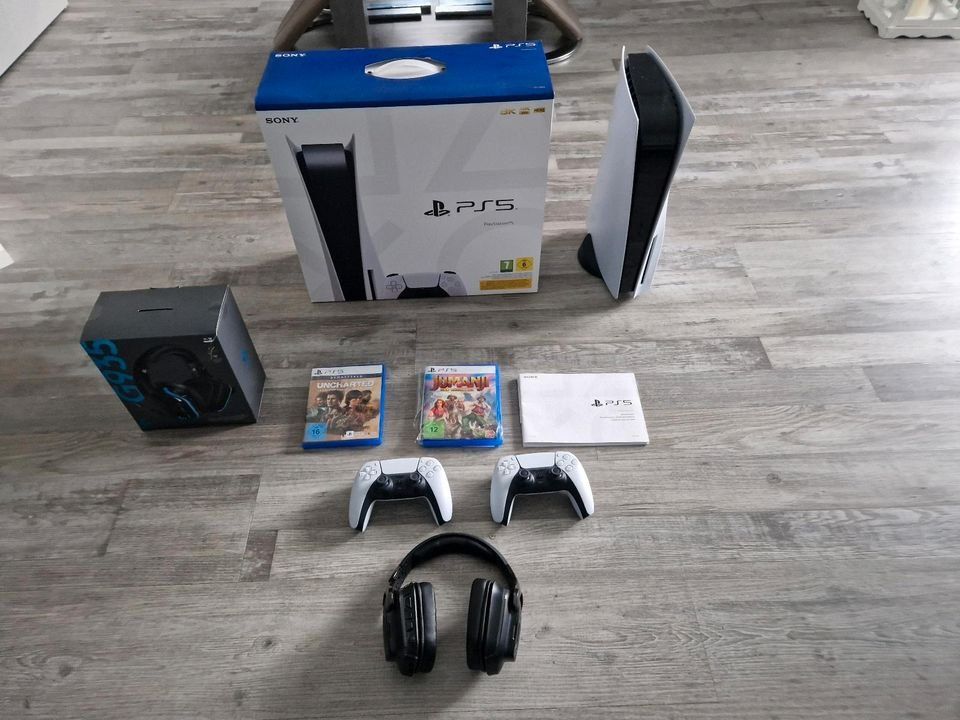 Ps5 Disc Edition mit Garantie 2Spielen&2Controller&Wlan Head (Gebraucht ...