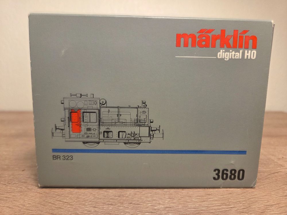 Märklin 3680 Diesellok BR 323 Köf II DB Digital H0 (Neuf avec emballage ...