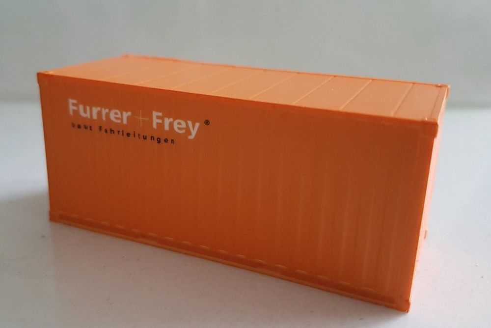 H0 20 ft. Container, Furrer und Frey (Neu und originalverpackt) in Gümligen für CHF 14.9 – mit ...