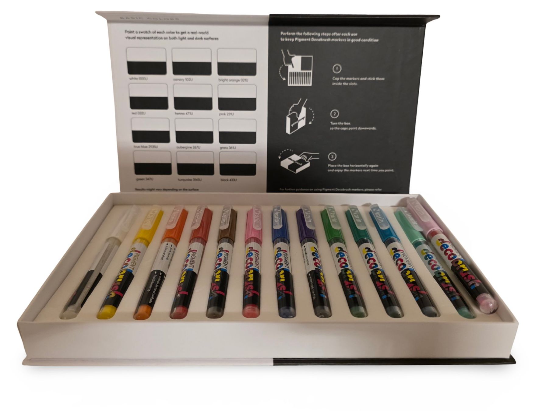 KARIN PIGMENT DECOBRUSH, Basic Colors Set (Gebraucht) in Oberdorf SO für CHF 15 – mit Lieferung ...