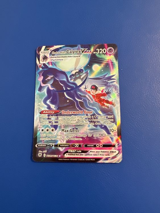 Pokemon Caly Rex Vmax Ultra Rare Selten Fullart Trainer | Kaufen auf ...