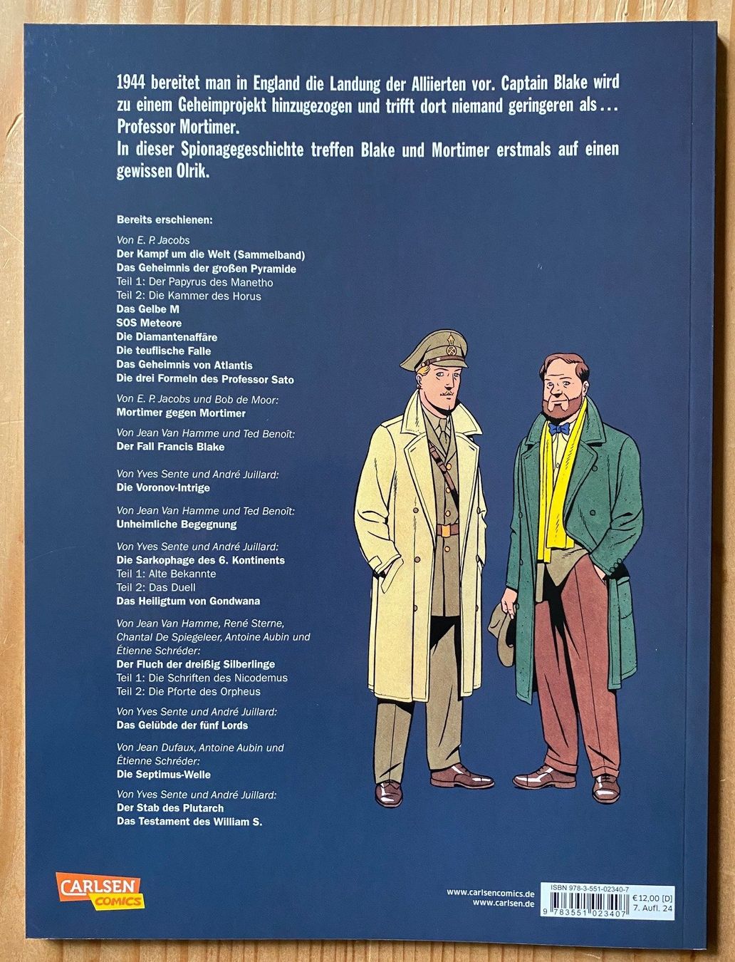 Comic Blake und Mortimer - Der Stab des Plutarch (Gebraucht) in Sirnach für CHF 12.5 – mit ...