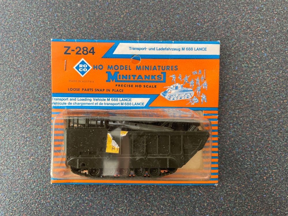 Roco Z-284 1:87 Minitanks Transport & Loading Vehicle M 688 | Kaufen ...