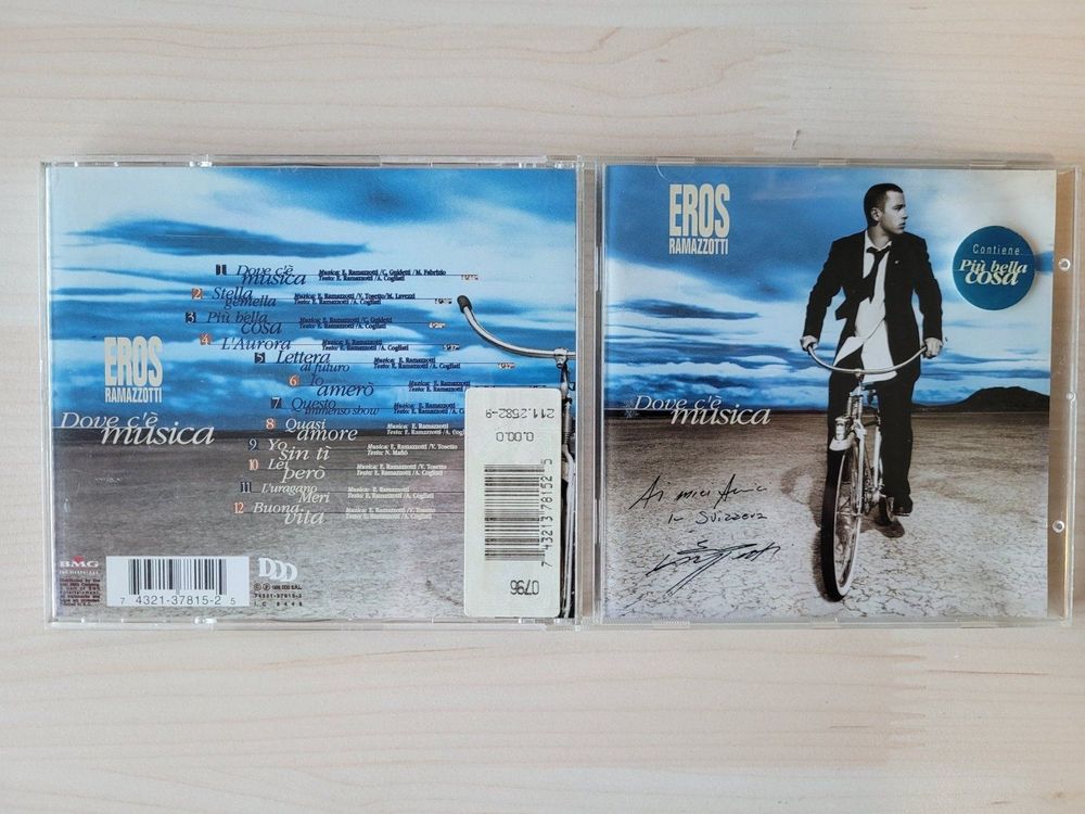 Eros Ramazzotti - Dove ce Musica CD 1996 | Kaufen auf Ricardo