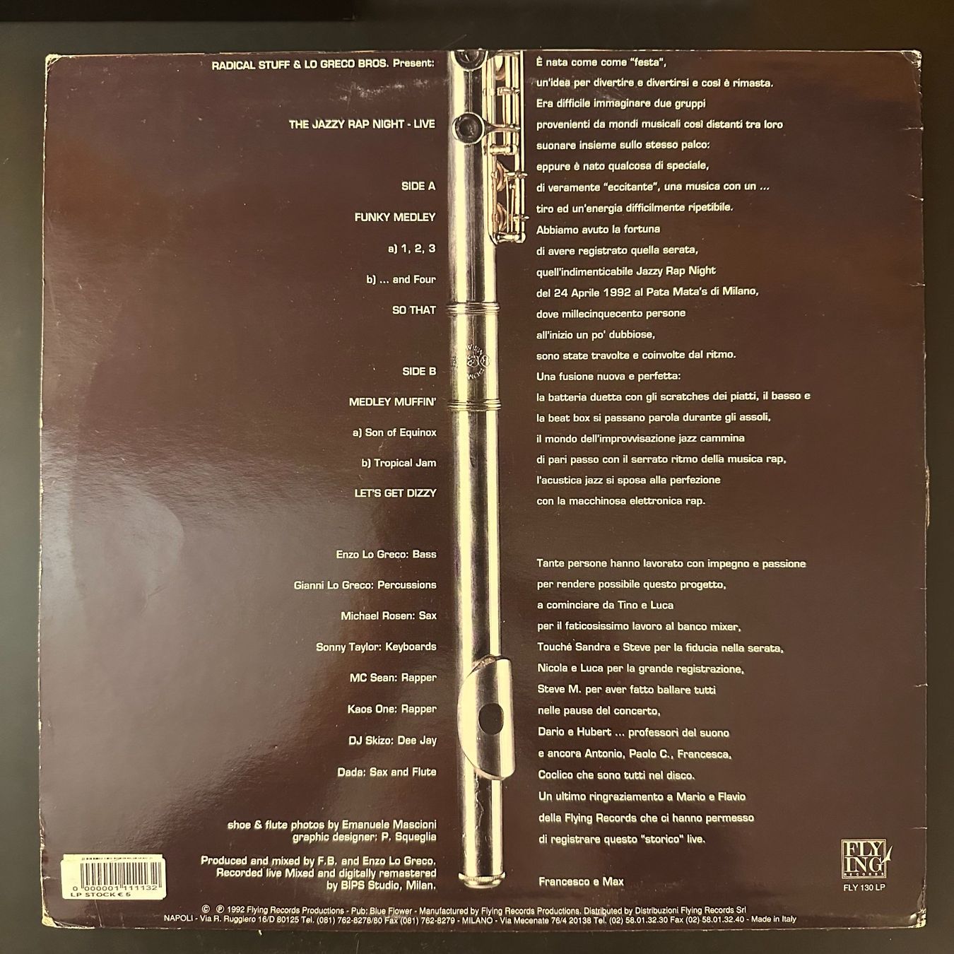 Radical Stuff – Jazzy Rap Night Live LP (Gebraucht) in Viganello für ...