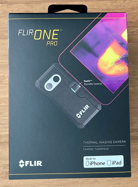 FLIR ONE PRO Infrarot Kamera Aufsatz für iPhone und iPad (Neu (gemäss ...