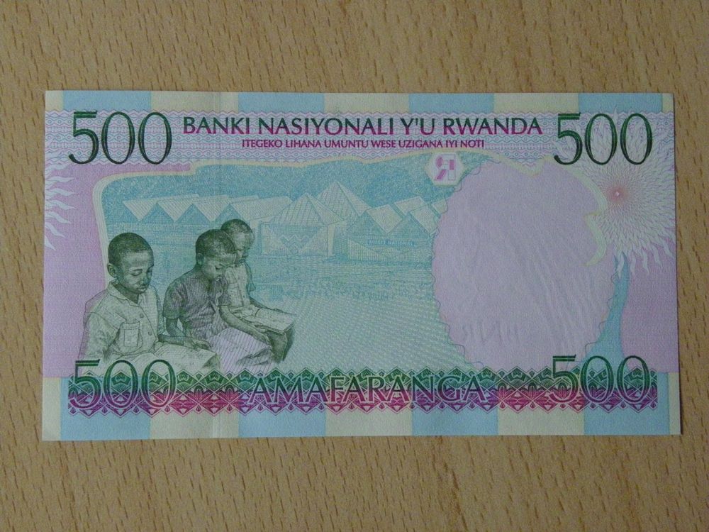 Rwanda 500 Francs 1998, P-26, Unzirkuliert | Kaufen auf Ricardo