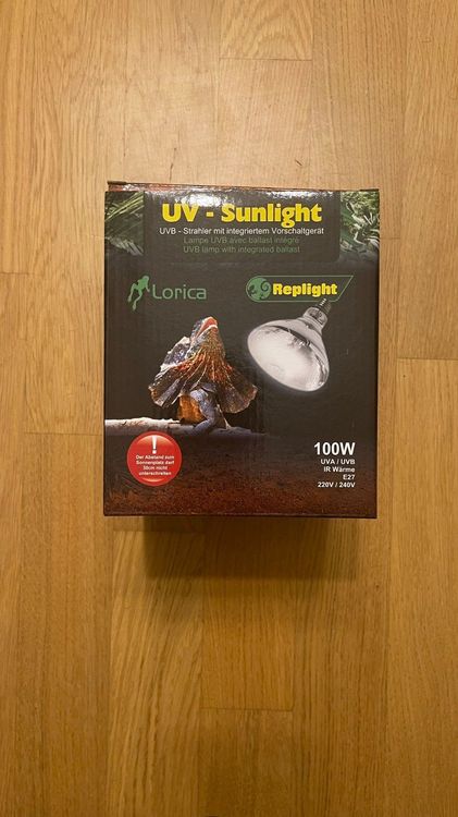 Replight Sunlight UVB (100W) (Neu und originalverpackt) in für CHF 30 – mit Lieferung auf ...