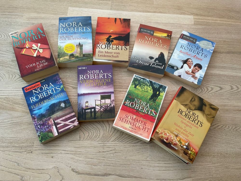 Nora Roberts - Set 9-teilig (Gebraucht) in Schnaus für CHF 18 – mit ...