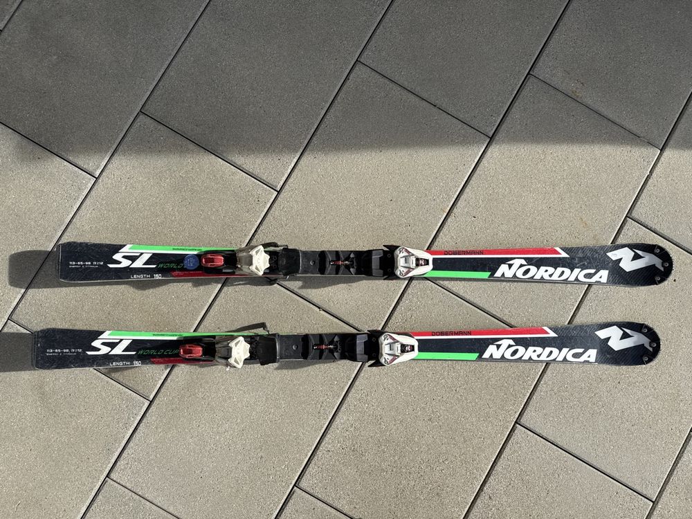 Nordica Dobermann SL Wordcup Ski Länge 150 cm mit Markerbind (Gebraucht) in Aegerten für CHF 10 ...