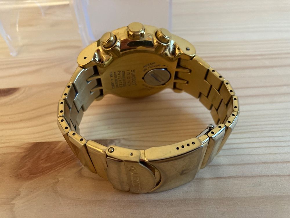 Swatch Irony Chrono Goldfinger James Bond 007 Villain (Gebraucht) in Zumikon für CHF 113 – mit ...