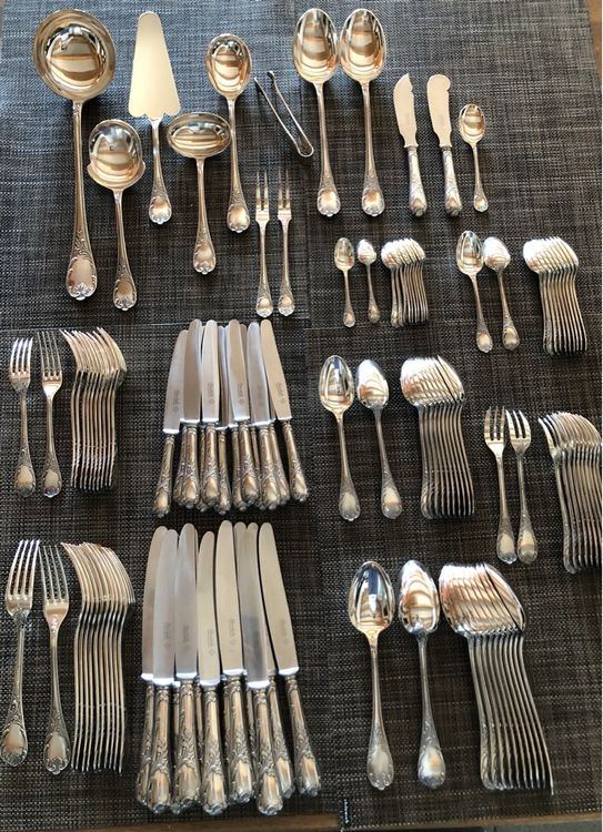 Silberbesteck Christofle (Gebraucht) in Madiswil für CHF 1550 – nur Abholung auf Ricardo kaufen