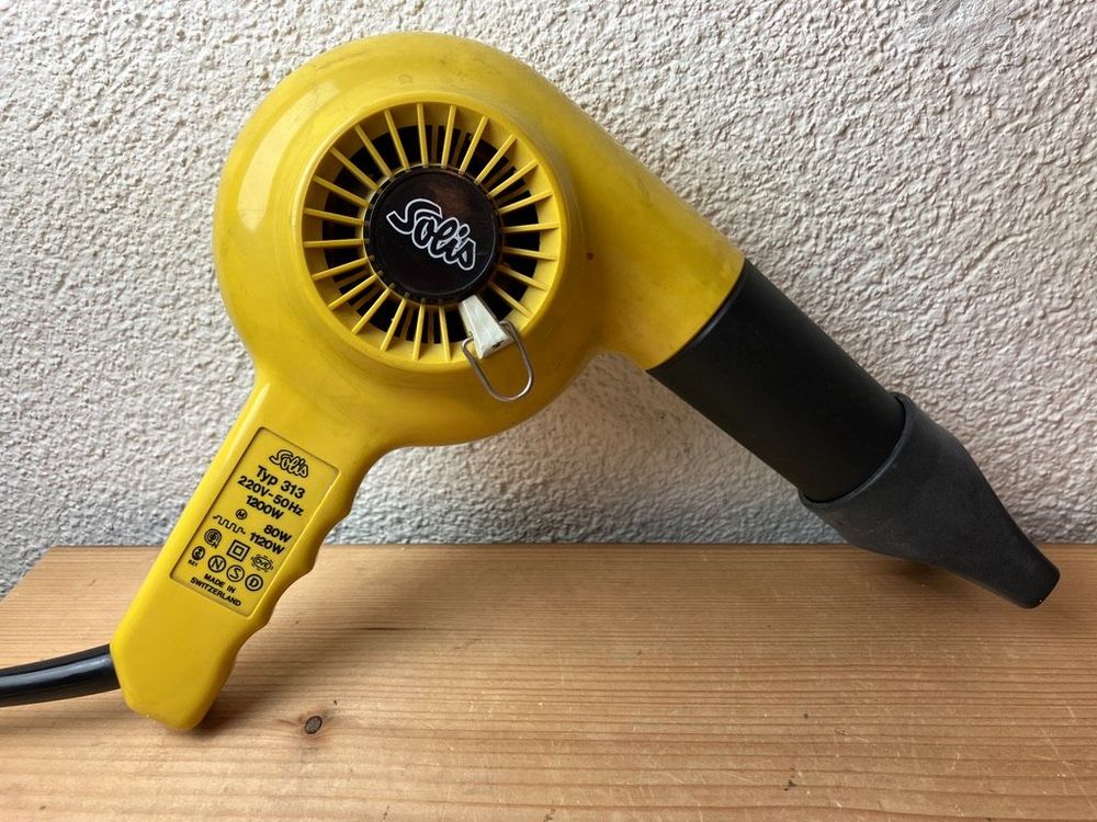 SOLIS Typ 313 Starline Haartrockner 1200 Watt Vintage Föhn (Gebraucht ...