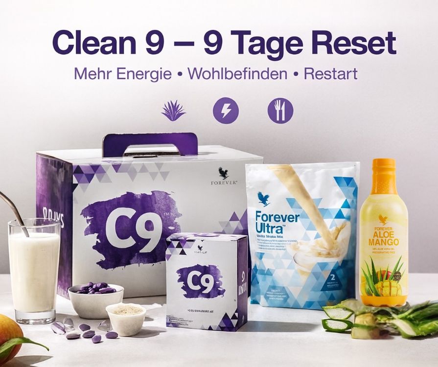 Clean 9 – Dein 9-Tage Reset für mehr Energie & Wohlbefinden (Neu und ...