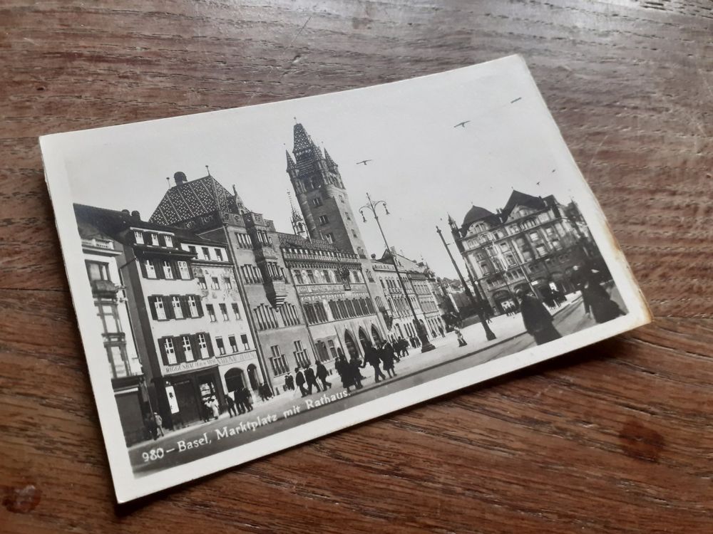 BASEL - MARKTPLATZ und RATHAUS (Gebraucht) in Winterthur für CHF 1 – mit Lieferung auf Ricardo ...