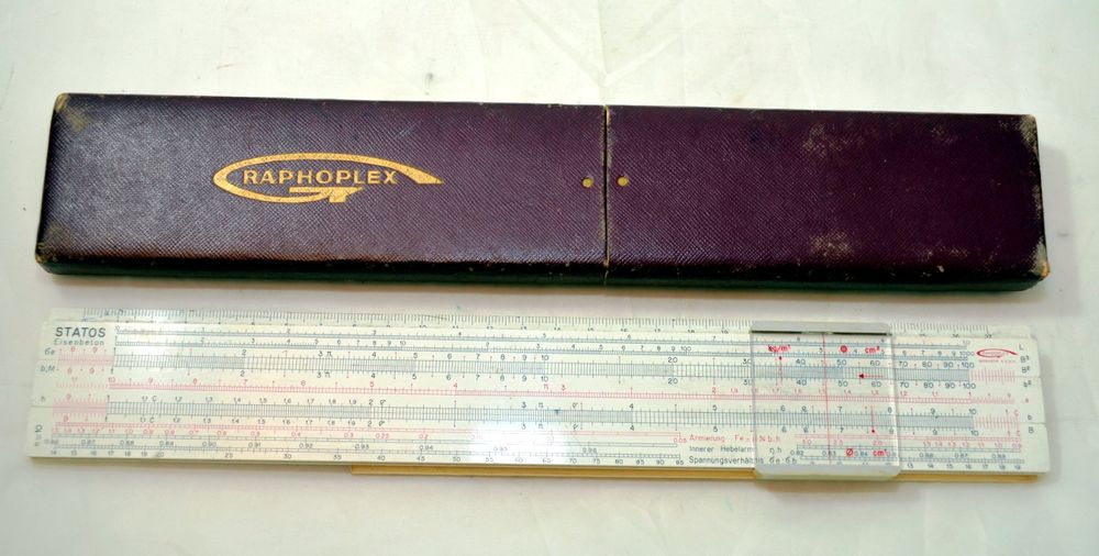Rechenschieber Raphoplex STATOS Eisenbeton | Kaufen auf Ricardo
