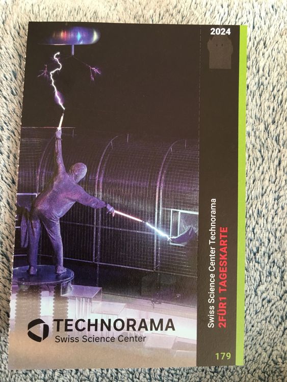 Technorama 2 für 1 Tageskarte | Kaufen auf Ricardo