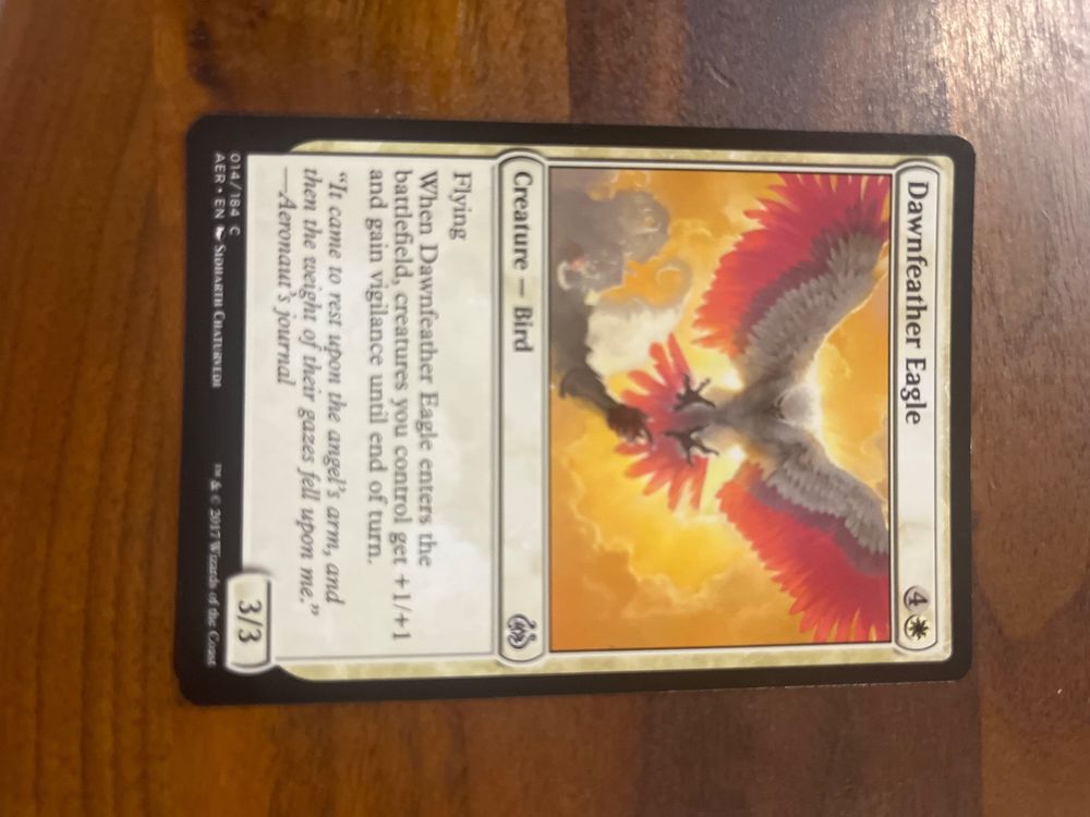 Dawnfeather Eagle (Gebraucht) in Hinterkappelen für CHF 0.25 – mit Lieferung auf Ricardo kaufen