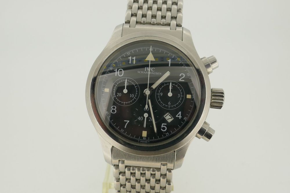 IWC Fliegeruhr Chronograph ref. IW3741 36 mm neue Batterie (Gebraucht) in Schaffhausen für CHF ...