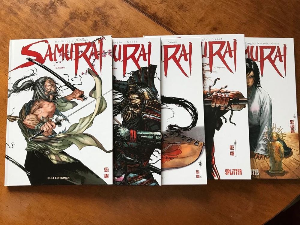 Comics SAMURAI (Bände 6 bis 10) (Neu (gemäss Beschreibung)) in ...