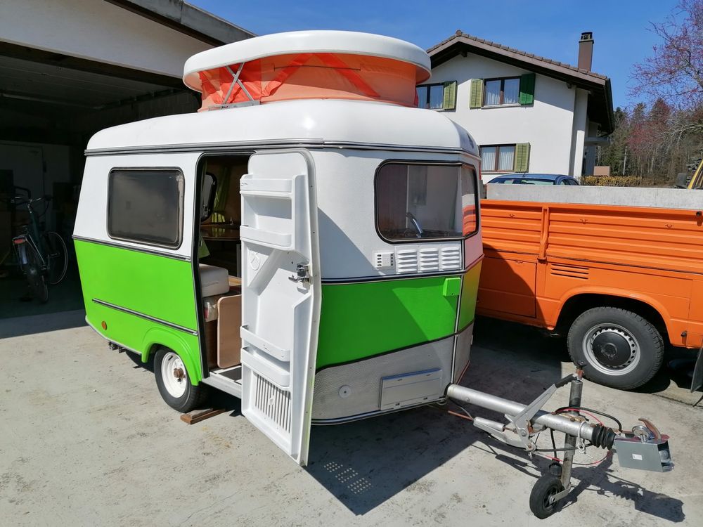 Originaler Eriba Puck Kult-Wohnwagen Bj. 1981 | Kaufen auf Ricardo
