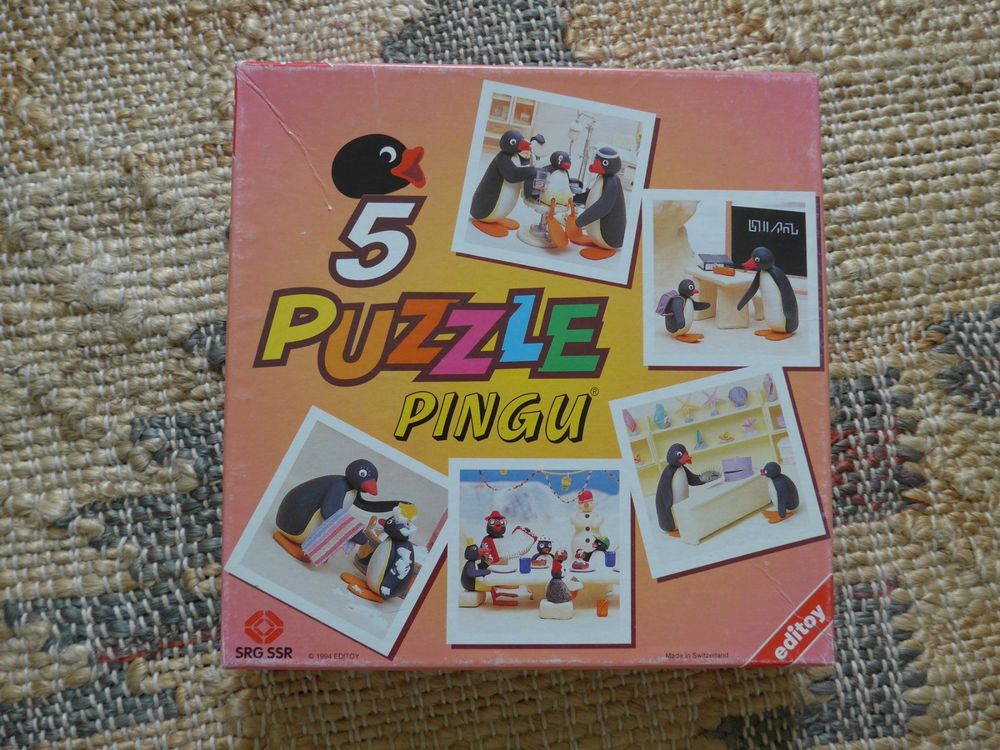 5 PUZZLE PINGU-TOP ZUSTAND | Kaufen auf Ricardo