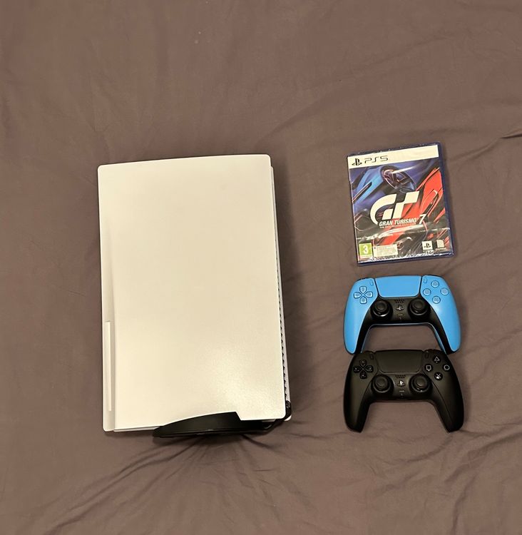 Ps5 Disc Version inkl. 2 Controller und Spiel (Neu (gemäss Beschreibung ...