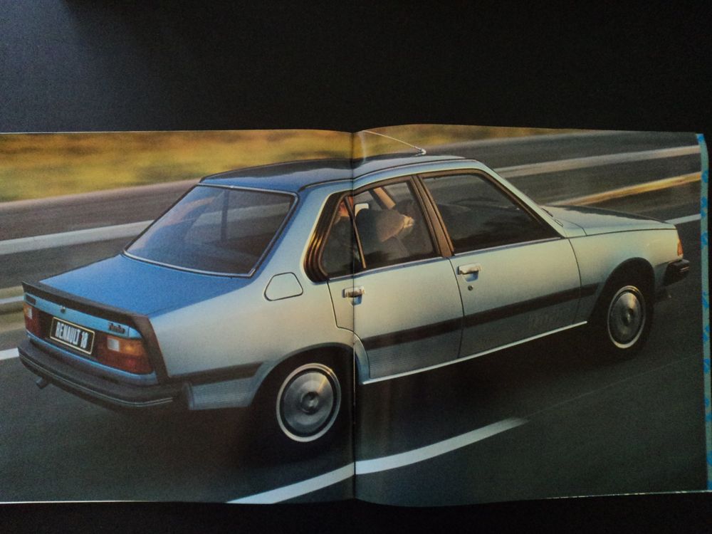 Prospekt Renault R18 Turbo ca. 1981 (Gebraucht) in Schwarzenburg für ...