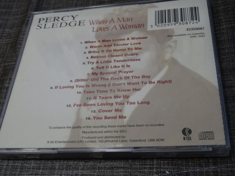 PERCY SLEDGE When a Man loves a woman CD (Gebraucht) in Olten für CHF 3 ...