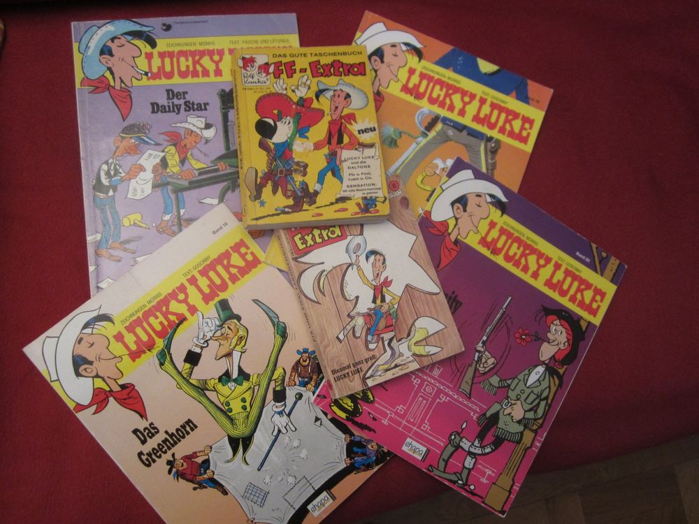 Lucky Luke Konvolut Comics inclusiv TB LUCKY LUCKE-FIX+FOXI (Gebraucht ...