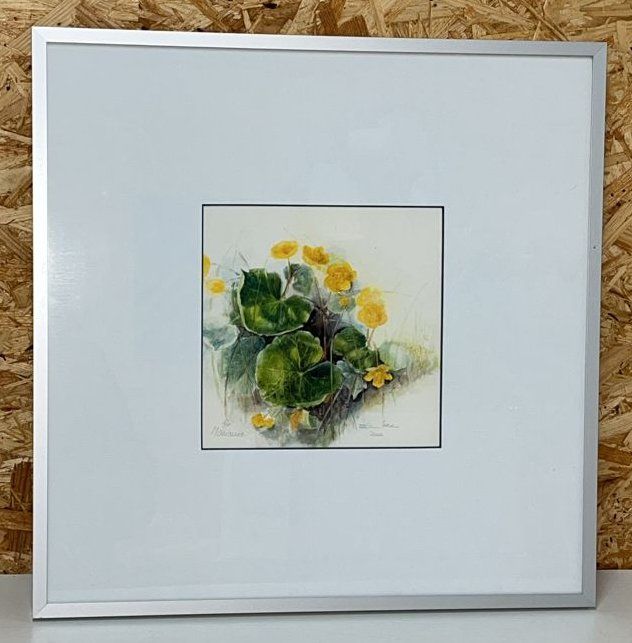 Aquarell Blumen -Stilleben, signiert Edith Lirk (ID M291) (Gebraucht) in Gelterfingen für CHF 70 ...