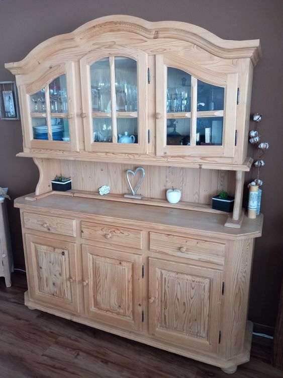 Holzbuffet mit Aufsatz (Gebraucht) in Cunter für CHF 150 – nur Abholung ...