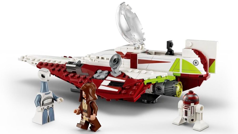 Lego Star Wars Obi-Wan Kenobis Jedi Starfighter (Neu (gemäss ...