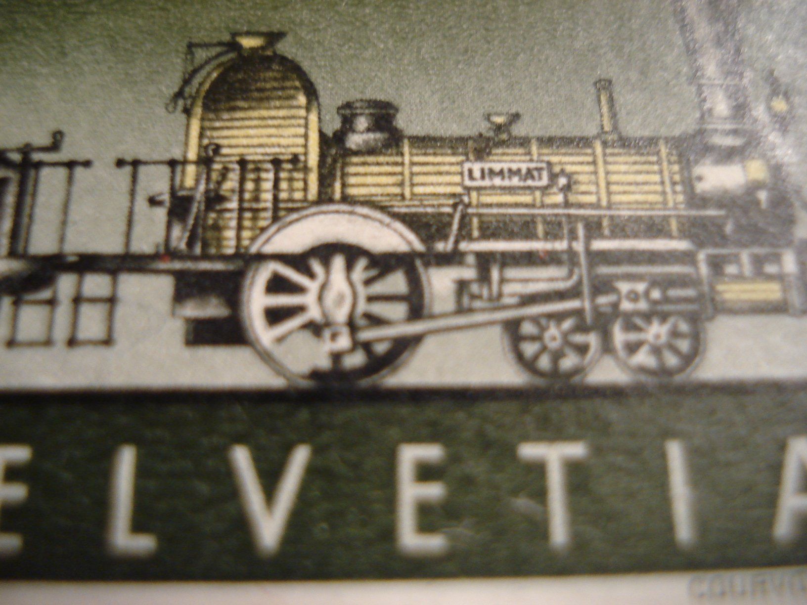 Abart o "fehlende Speiche" 1947, 5 Rp 100 Jahre Eisenbahn (Gebraucht) in Niederwil AG für CHF 1 ...