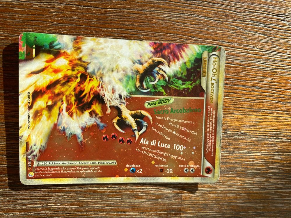 Ho-Oh LEGEND HeartGold & SoulSilver 112/123 (Gebraucht) in Küttigen für ...
