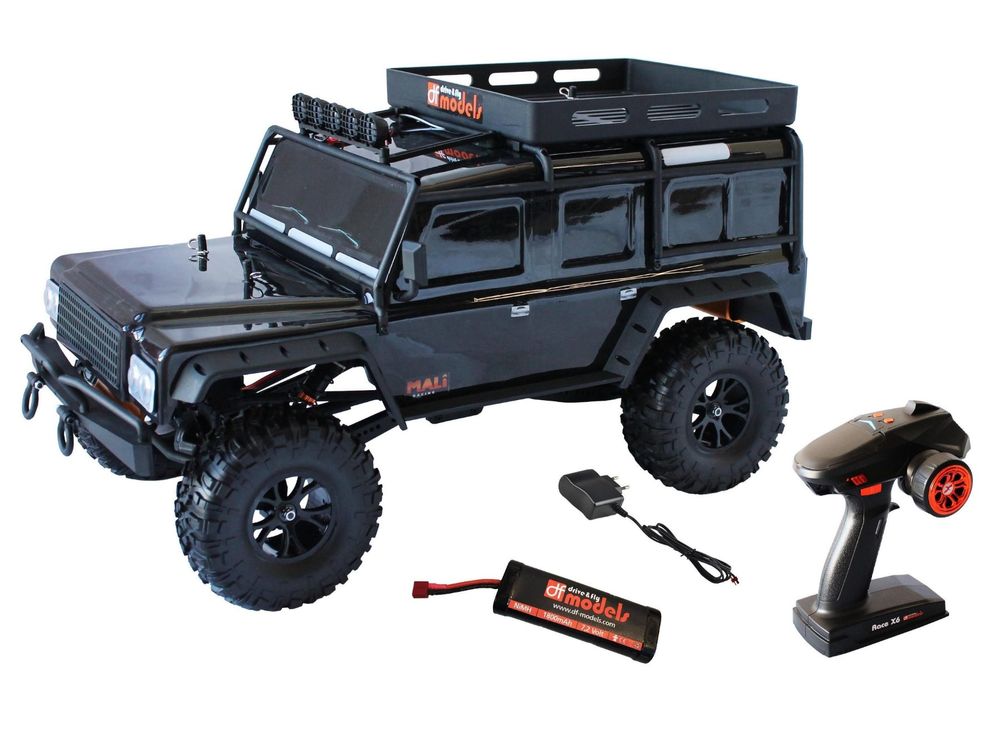 DF-4J Crawler XXL Edition SCHWARZ 1:10 - RTR-Set df-Models | Kaufen auf ...